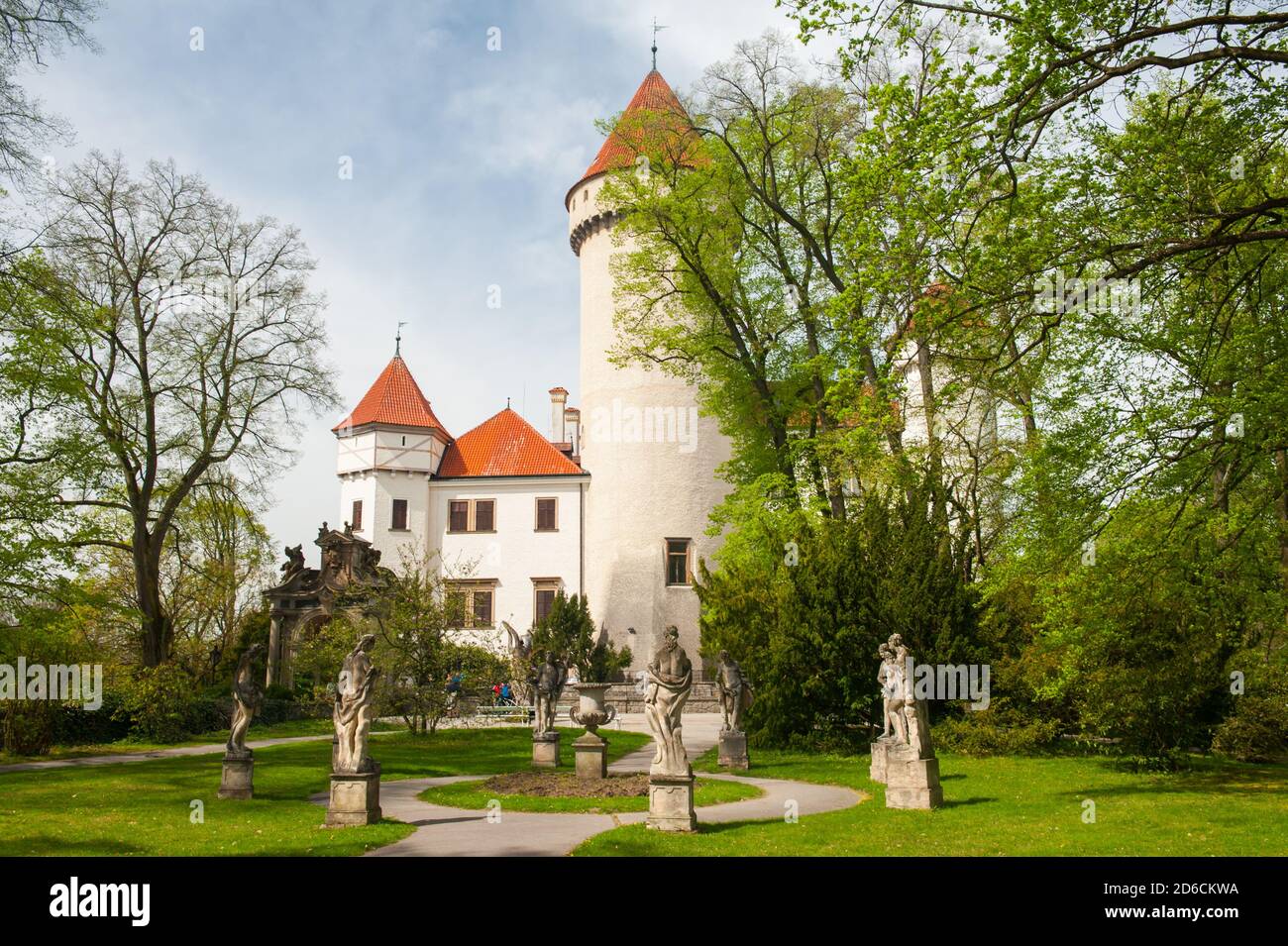 Old konopiste castle in hi-res stock photography and images - Alamy