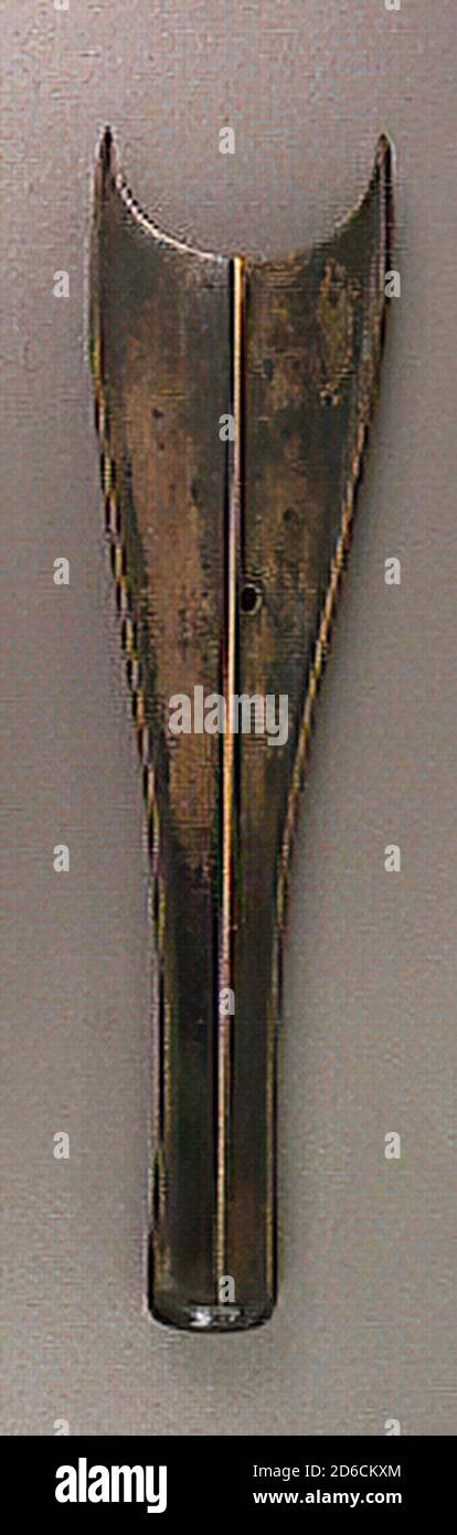 Chape (Terminal of a Scabbard), Irish, 900-600 B.C Stock Photo - Alamy