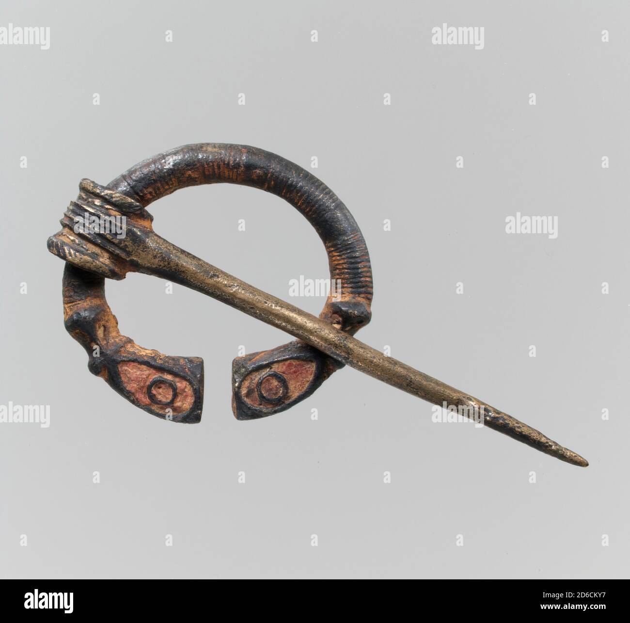Open-Ring Brooch, Irish, 7th century Stock Photo - Alamy
