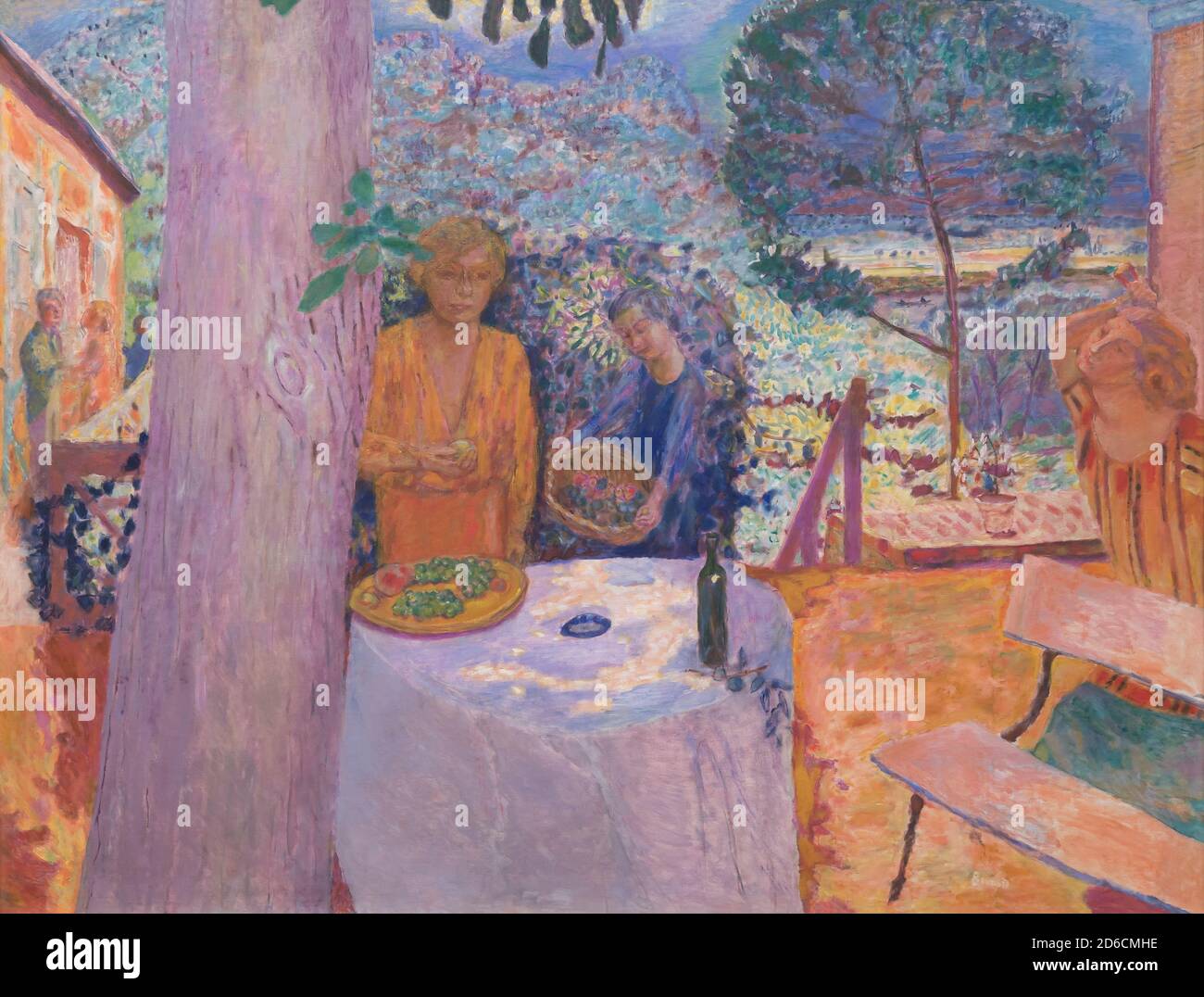 The Terrace at Vernonnet, Pierre Bonnard, 1939, Metropolitan Museum of ...