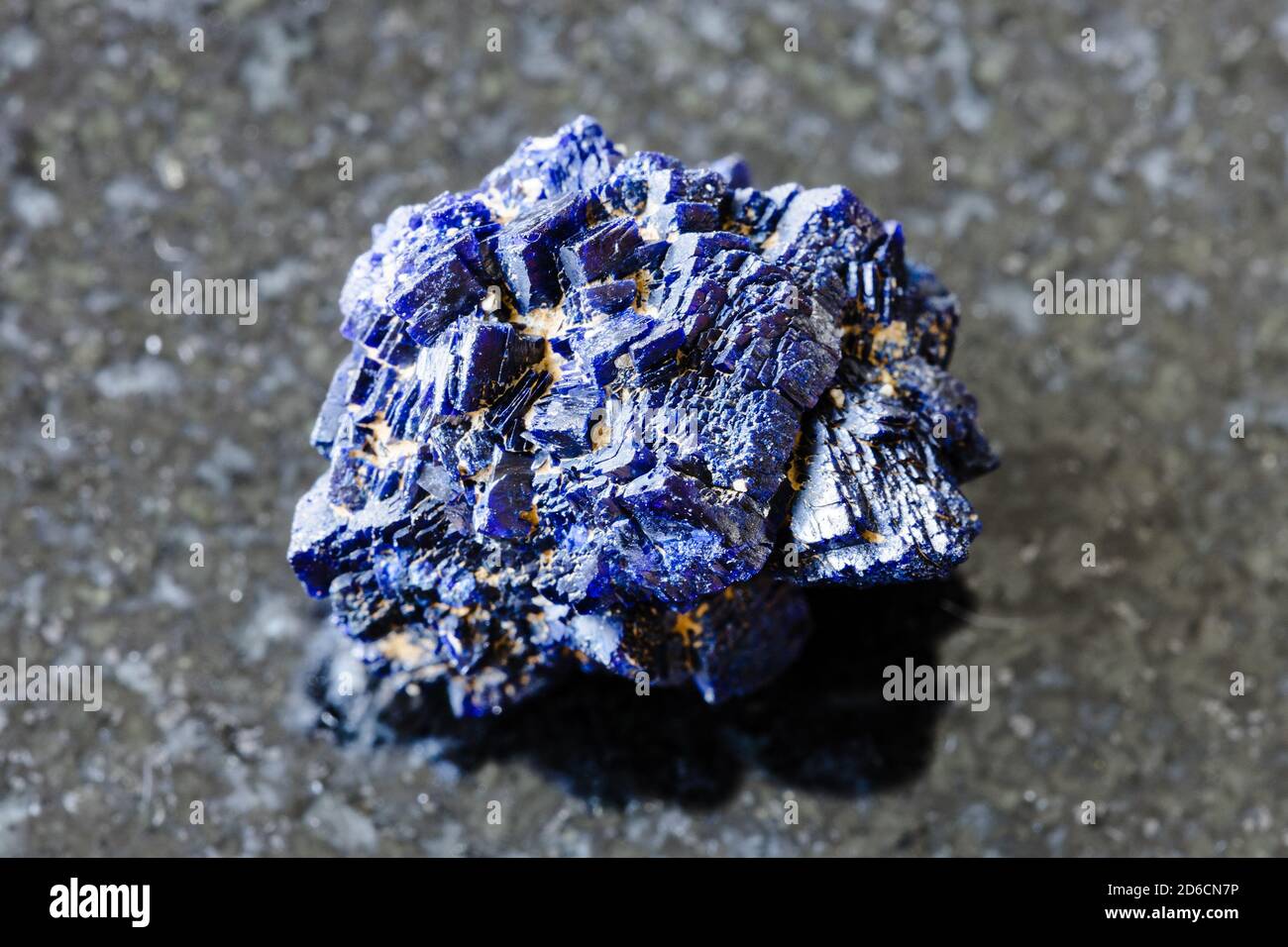 macro photography of sample of natural mineral from geological ...
