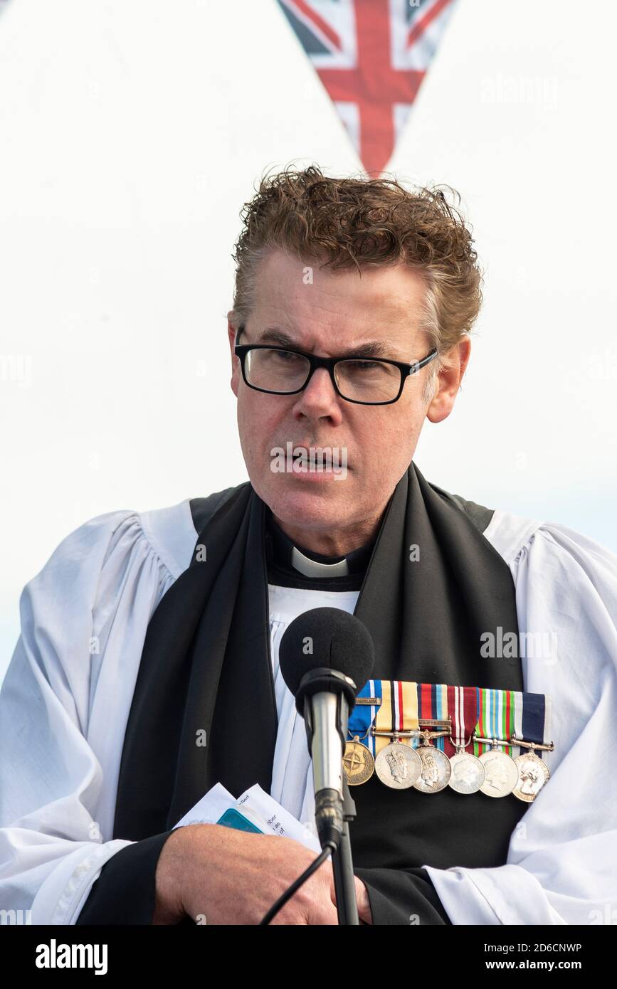 County chaplain to the royal british legion hi-res stock photography ...