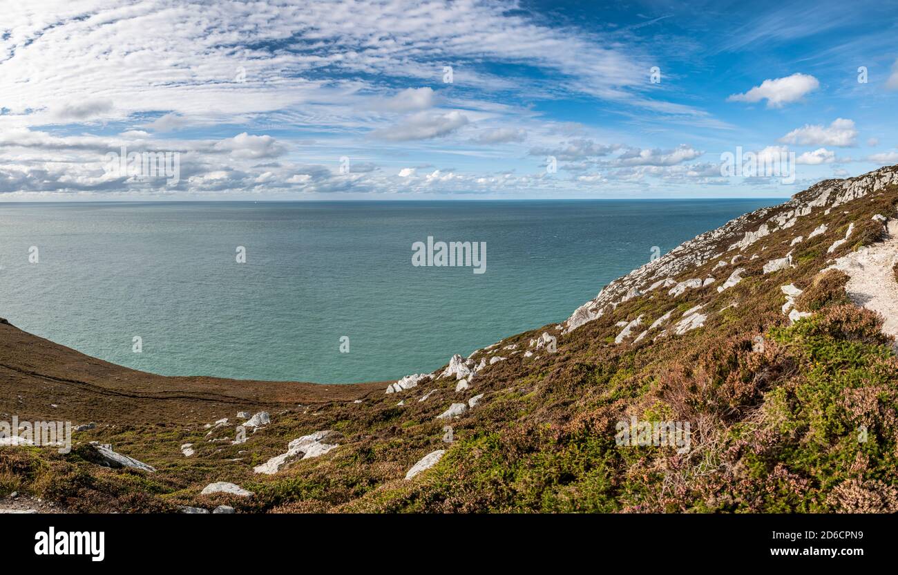The Irish Sea from Holy Island, Anglesey, Wales, UK Stock Photo - Alamy