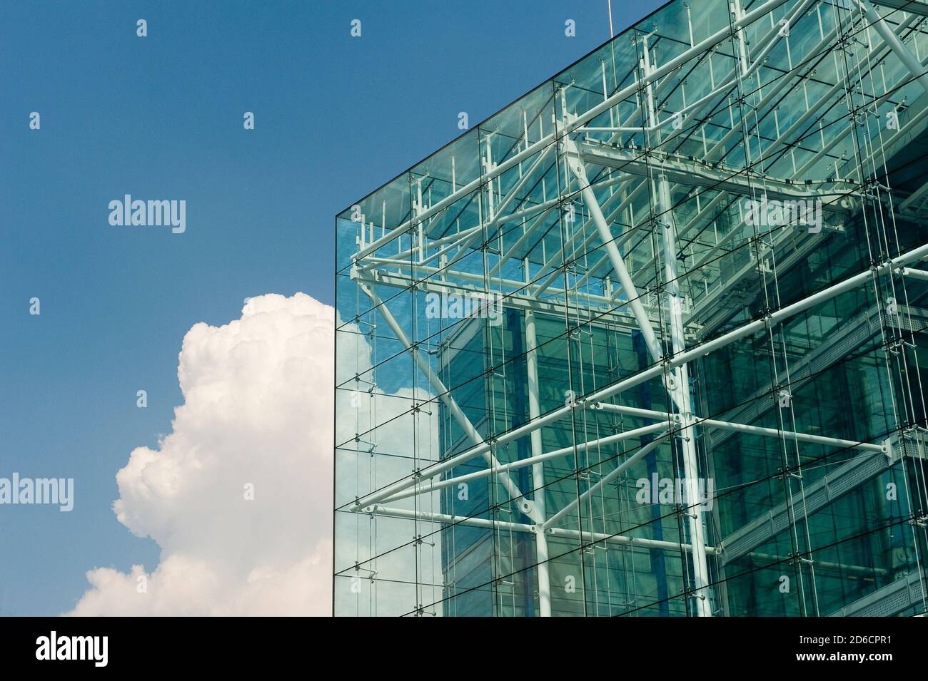 Details of glass building in the city of London, England Stock Photo ...