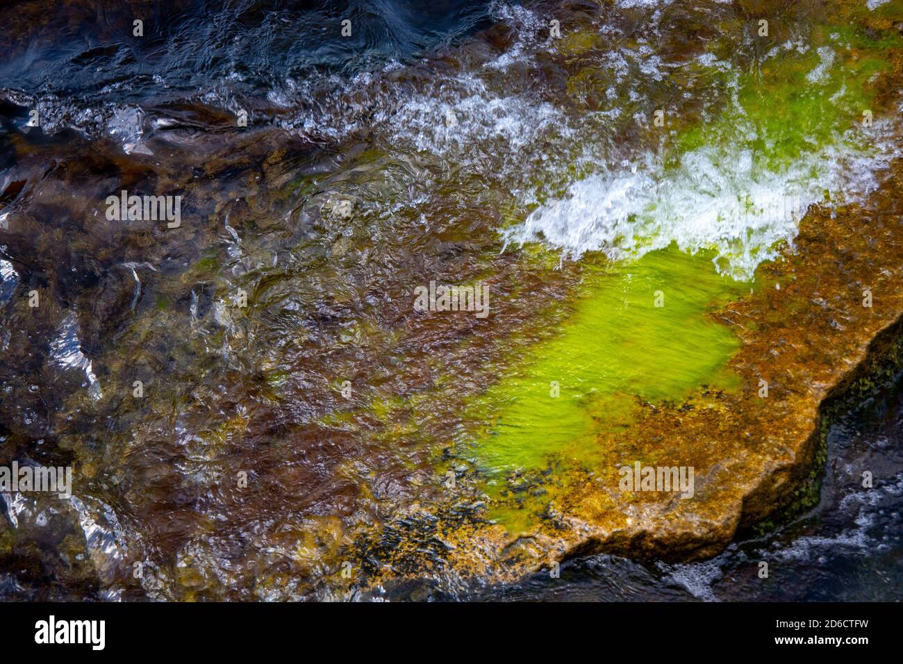 clear water in the river over the texture Stock Photo - Alamy