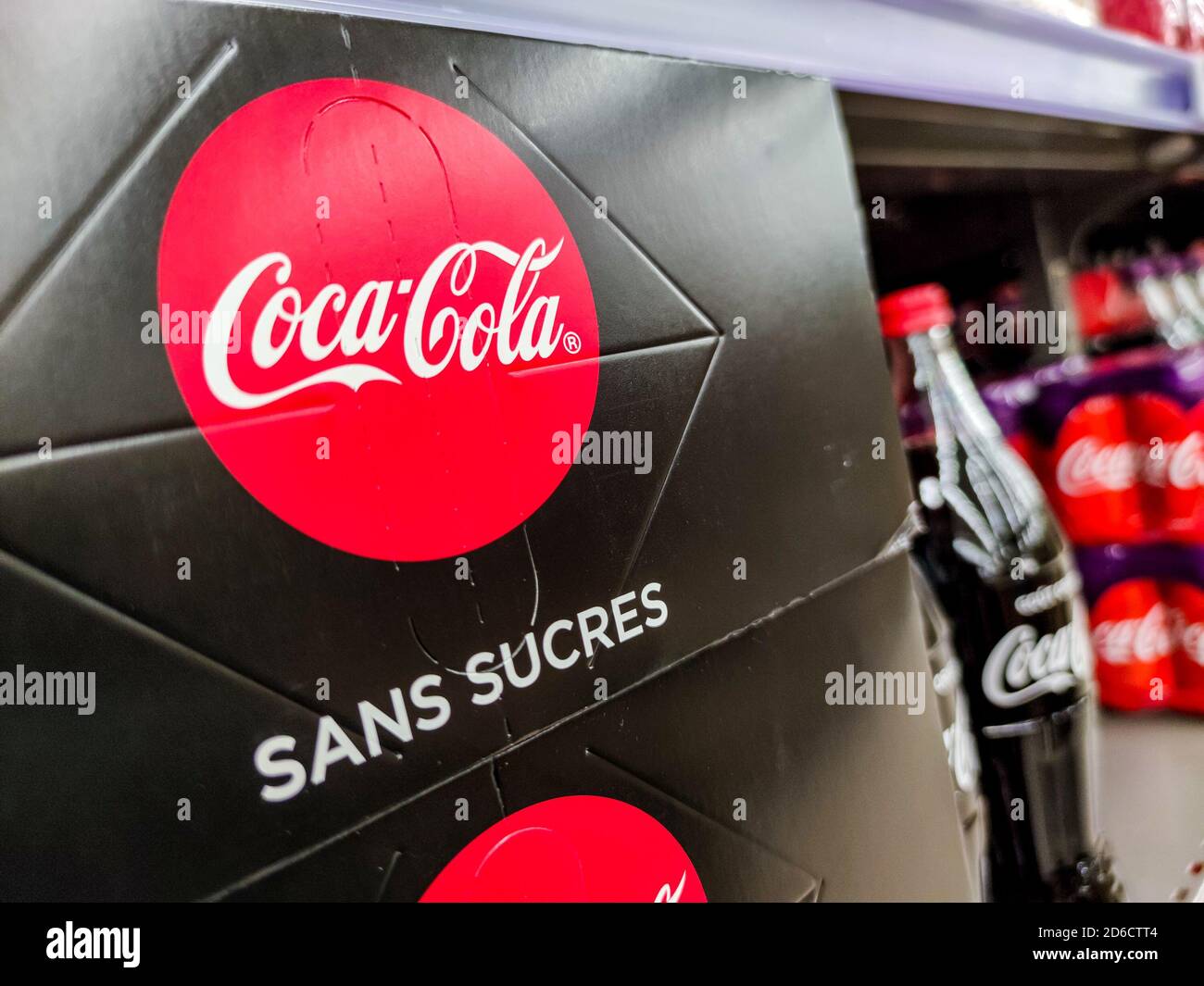 Coca cola bottles france hi-res stock photography and images - Alamy