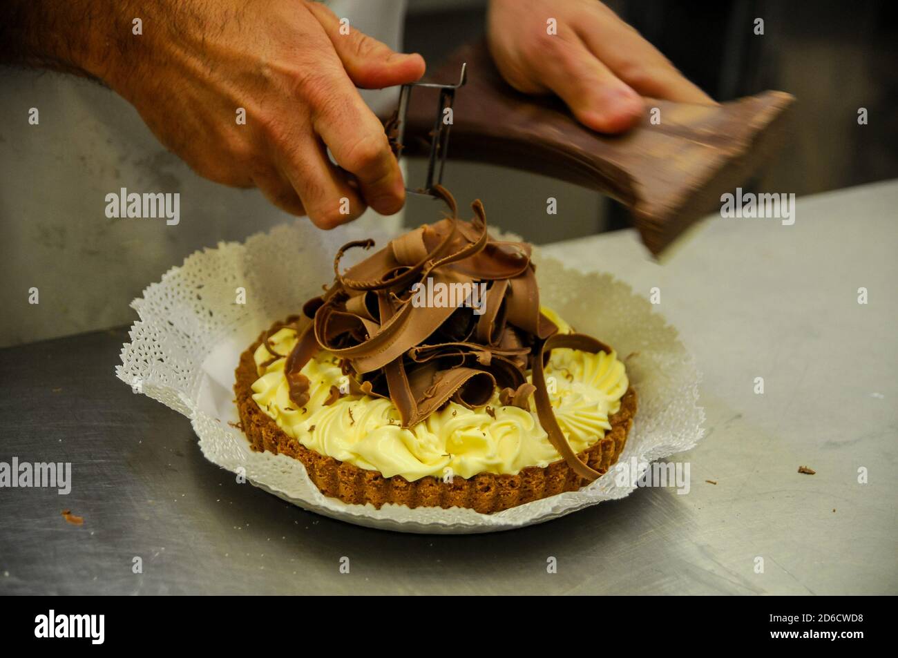 hand with cake, digital photo picture as a background Stock Photo - Alamy