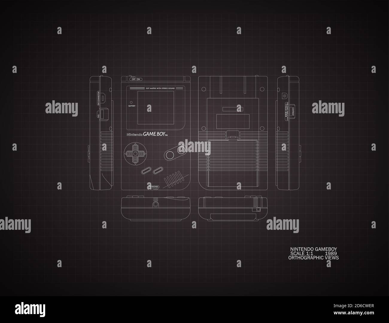 Game boy nintendo 1989 hi-res stock photography and images - Alamy