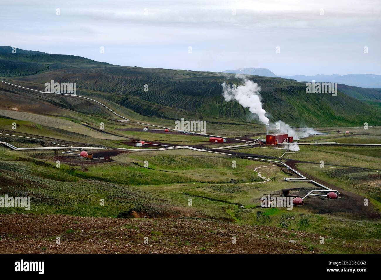 Krafla geothermal power plant a geothermal power generating facility ...