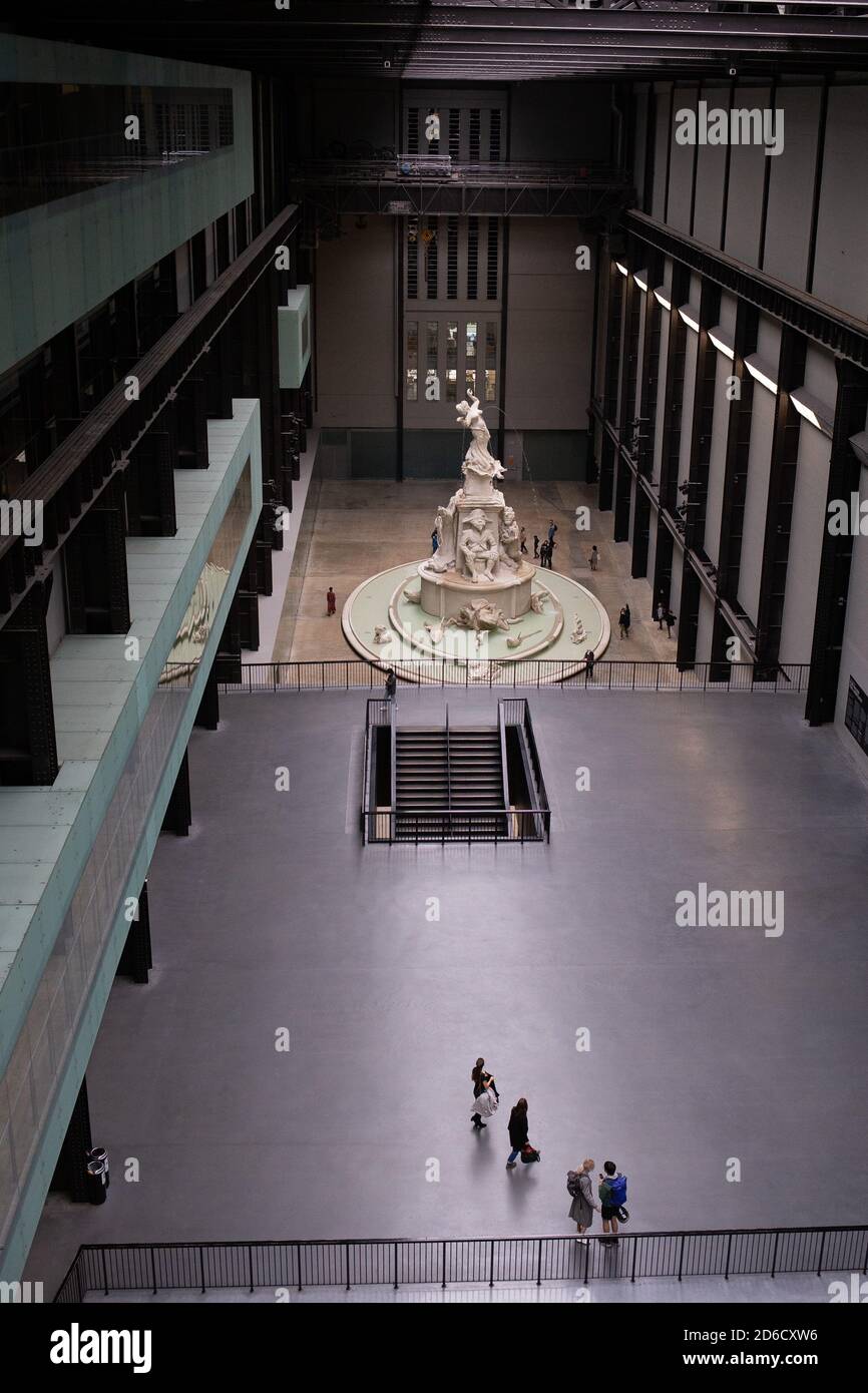 Fons Americanus by Kara Walker on display in the Turbine hall inside ...