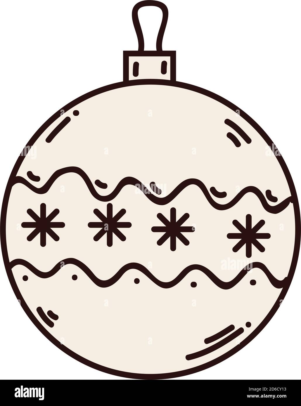 merry christmas sphere vector design Stock Vector Image & Art - Alamy