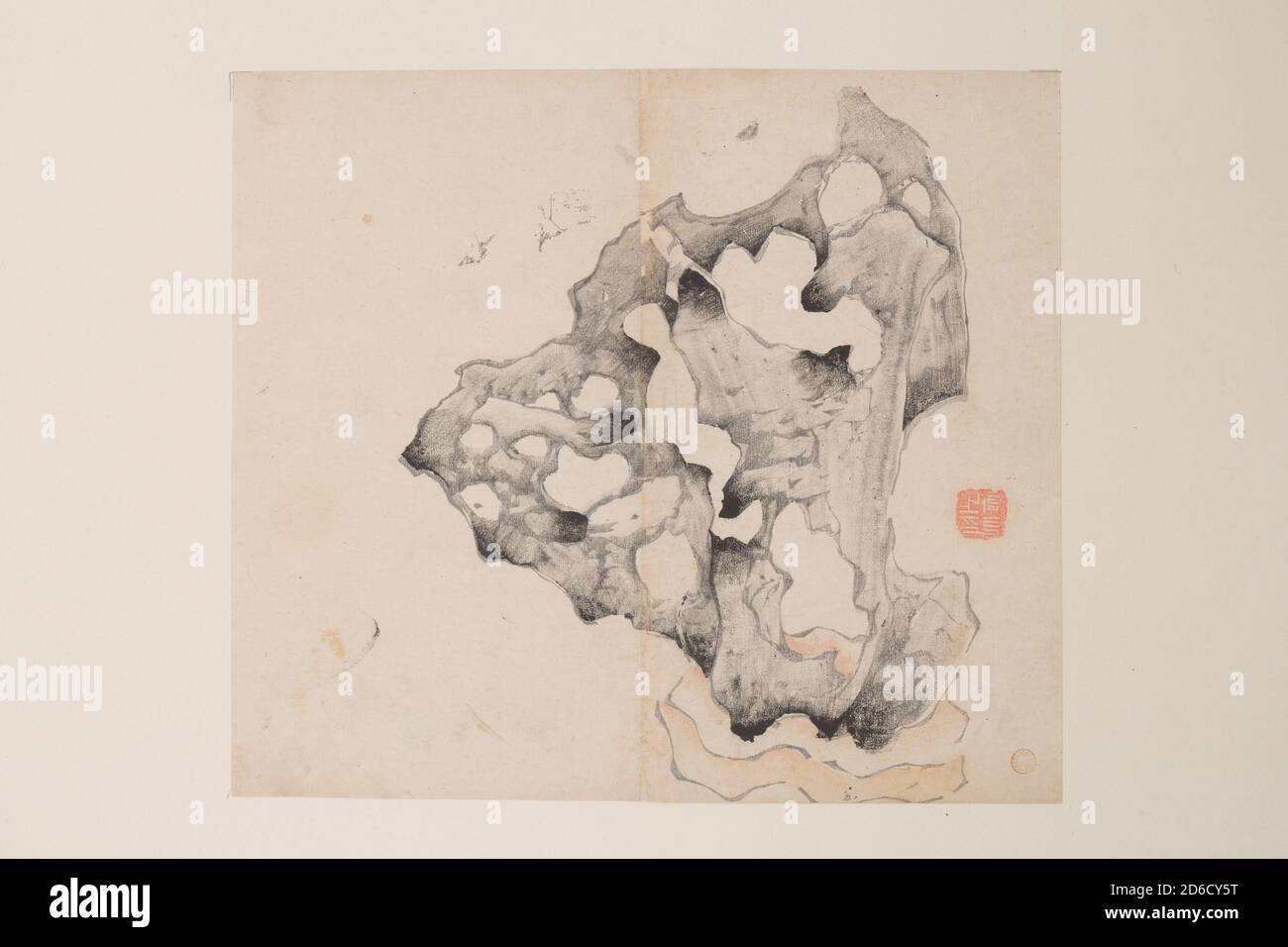 Page from Shi Zhu Zhai Stock Photo - Alamy