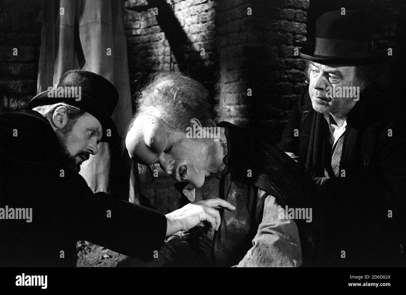 JOHN HURT in THE ELEPHANT MAN (1980), directed by DAVID LYNCH. Credit ...