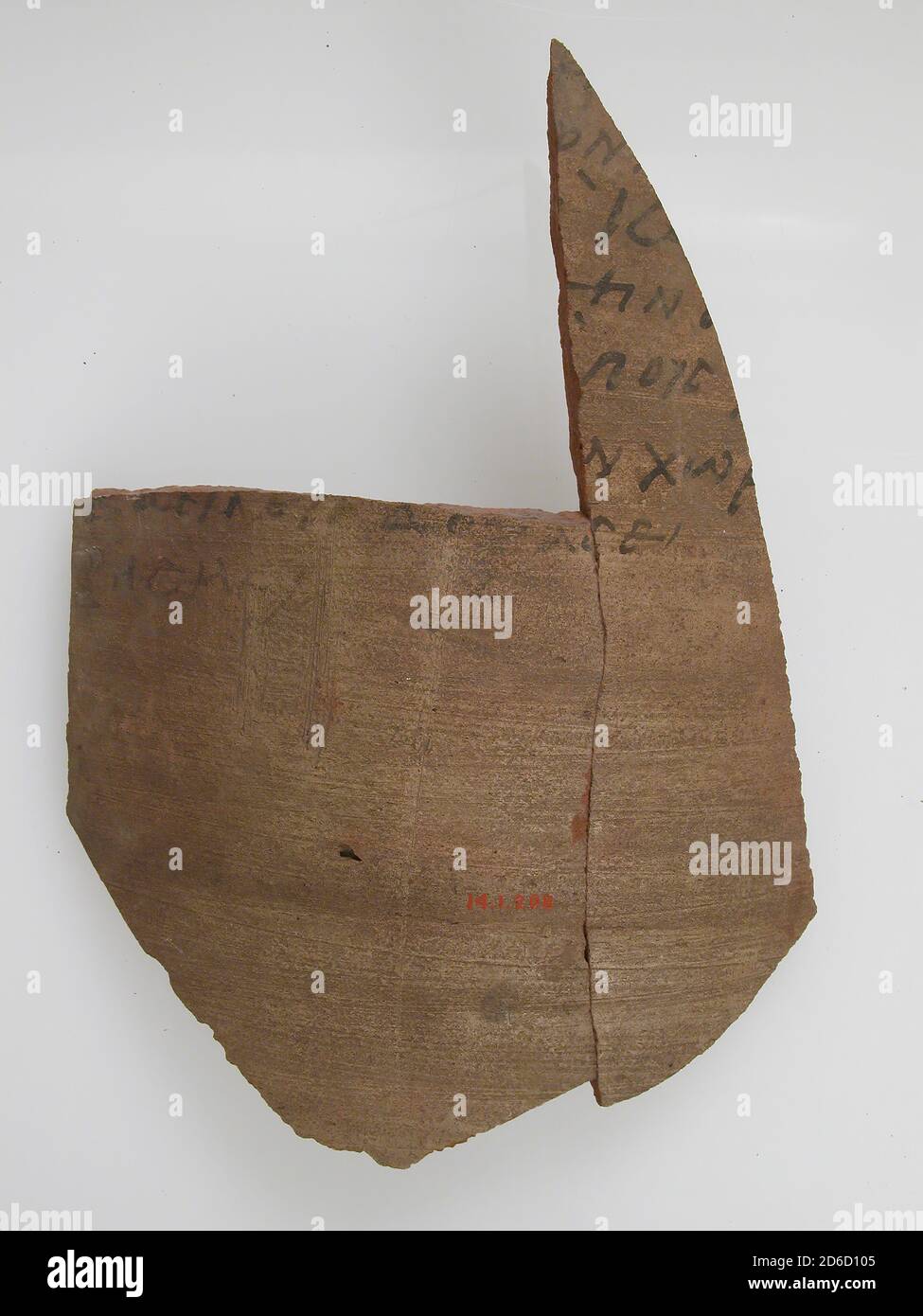 Ostrakon with Troparion (?), Coptic, 580-640 Stock Photo - Alamy