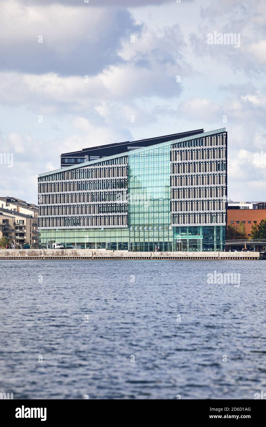 Aller Media Building, designed by PLH Arkitekter (2009); Havneholmen ...