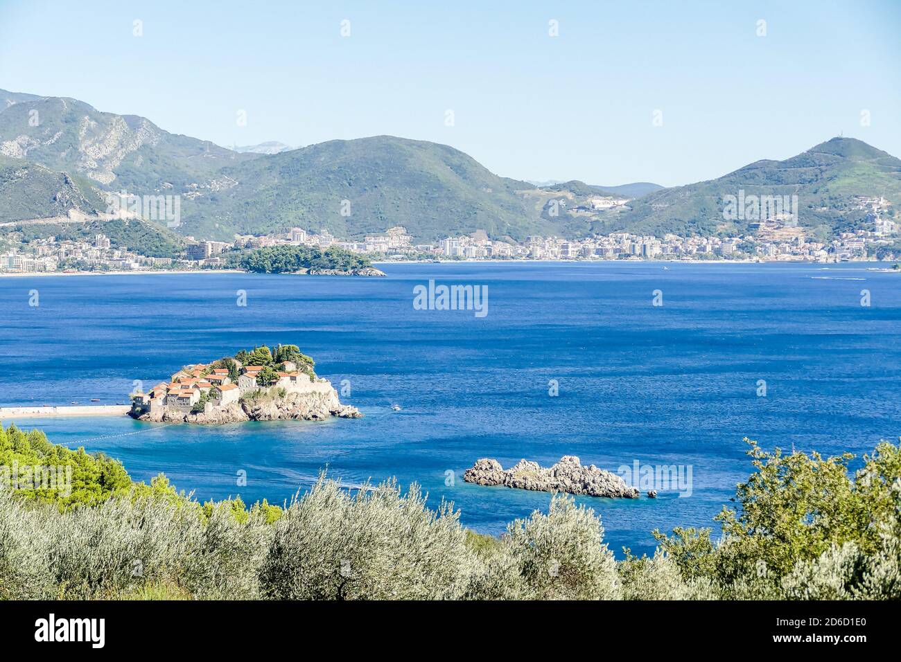 European Landscape View in Montenegro Stock Photo - Alamy