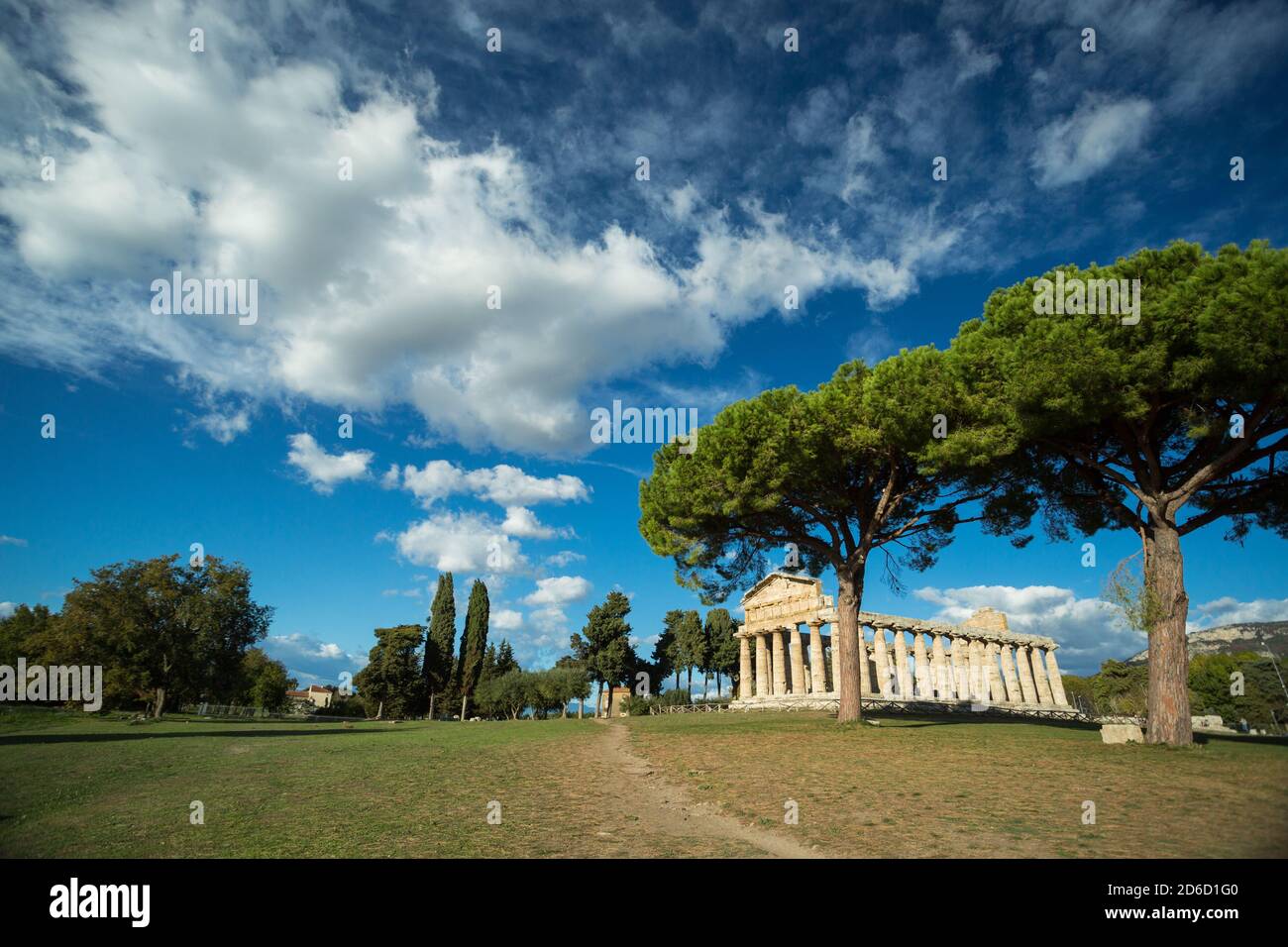Temples of Paestum, Italy Stock Photo - Alamy