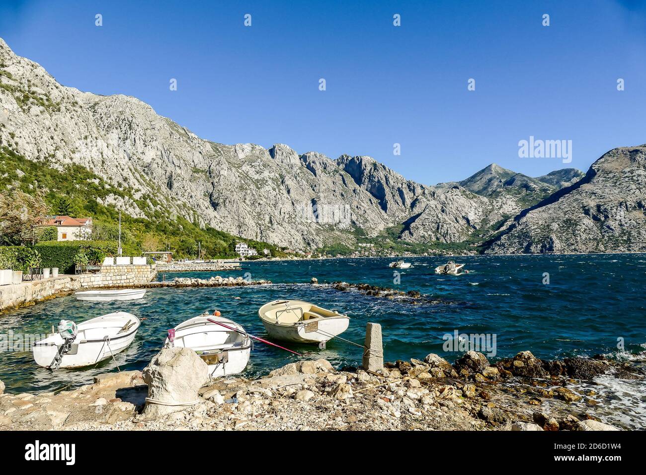 European Landscape View in Montenegro Stock Photo - Alamy