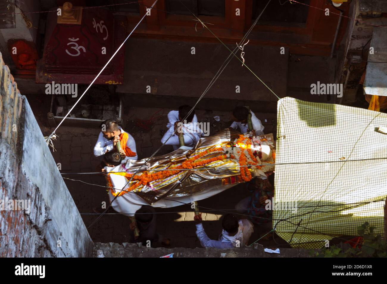 Dead Body Ceremony Varanasi Uttar High Resolution Stock Photography and ...