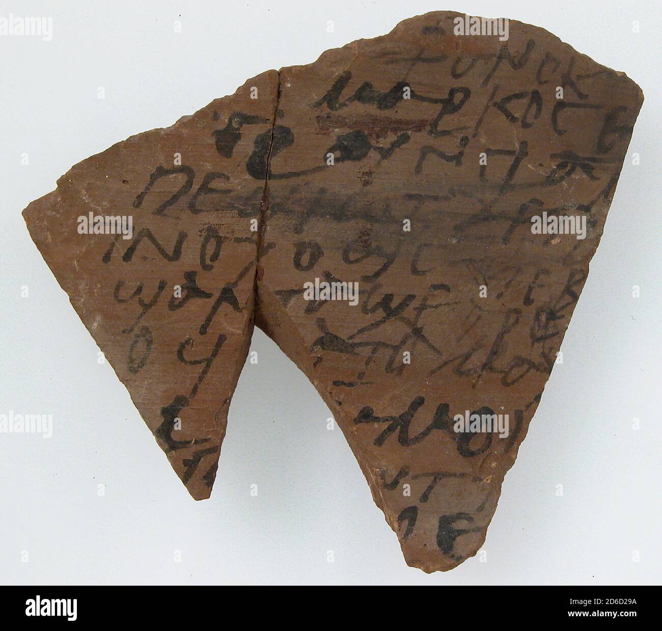 Egyptian ostrakon hi-res stock photography and images - Alamy