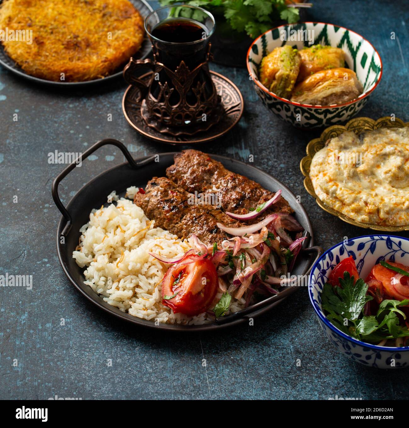 Turkish traditional food Stock Photo - Alamy