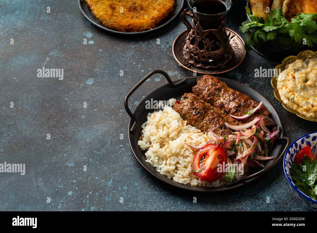 Turkish traditional food Stock Photo - Alamy