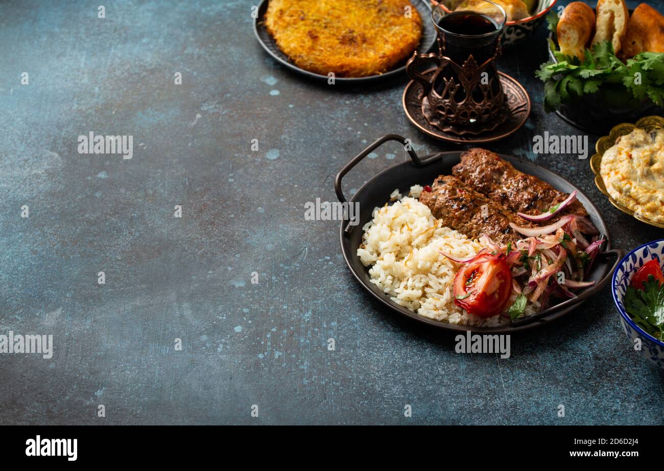 Turkish traditional food Stock Photo - Alamy