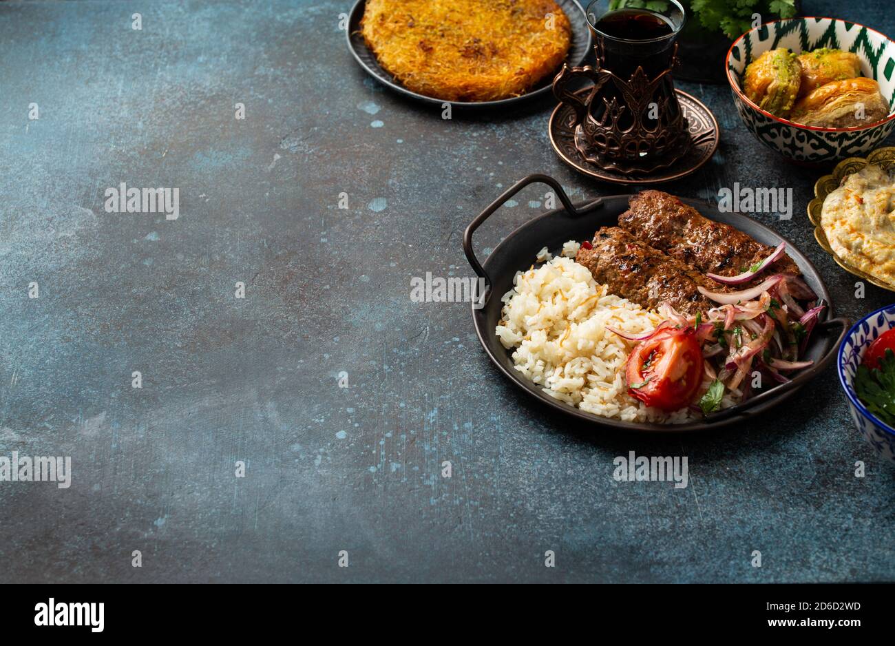 Turkish traditional food Stock Photo - Alamy