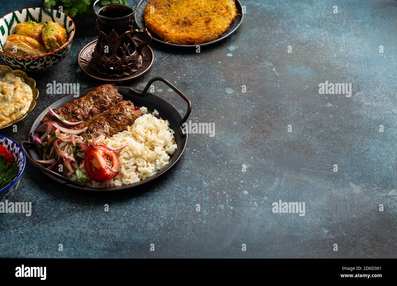 Turkish traditional food Stock Photo - Alamy