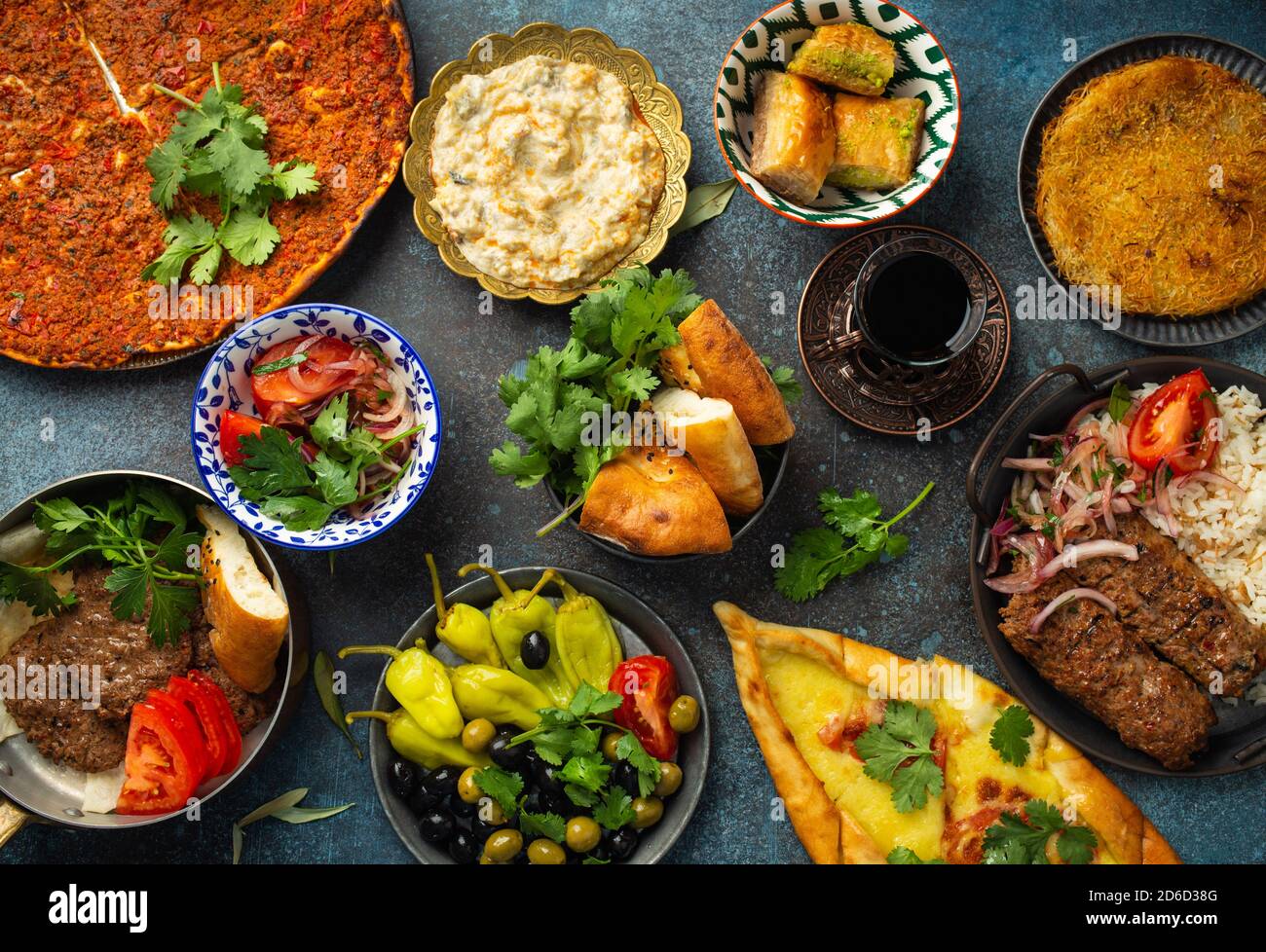 Turkish traditional food Stock Photo - Alamy