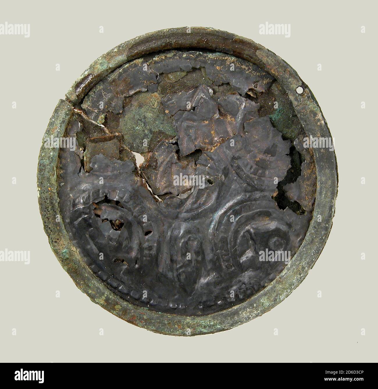 Bracteate, Frankish, 6th-7th century Stock Photo - Alamy