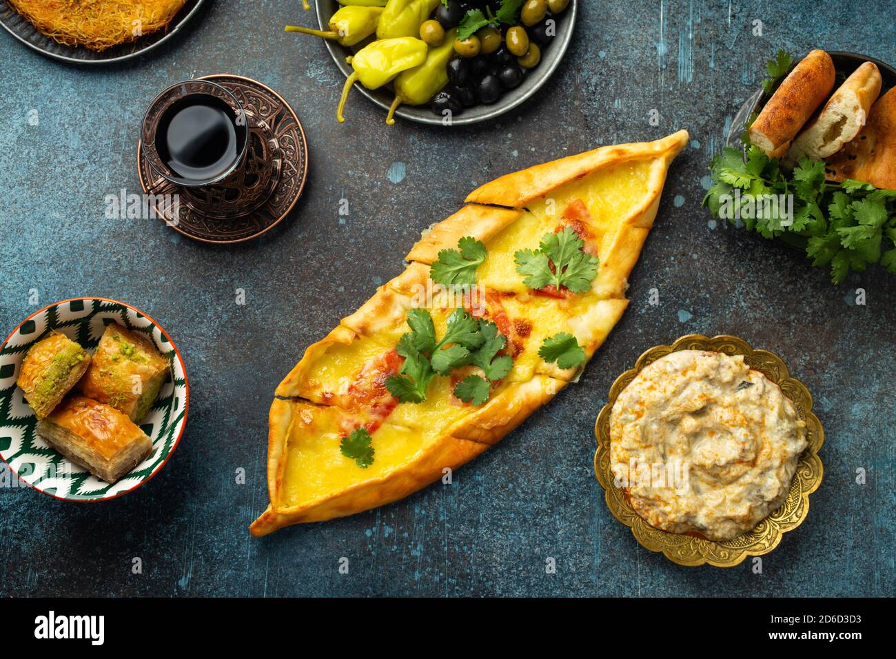 Turkish traditional food Stock Photo - Alamy