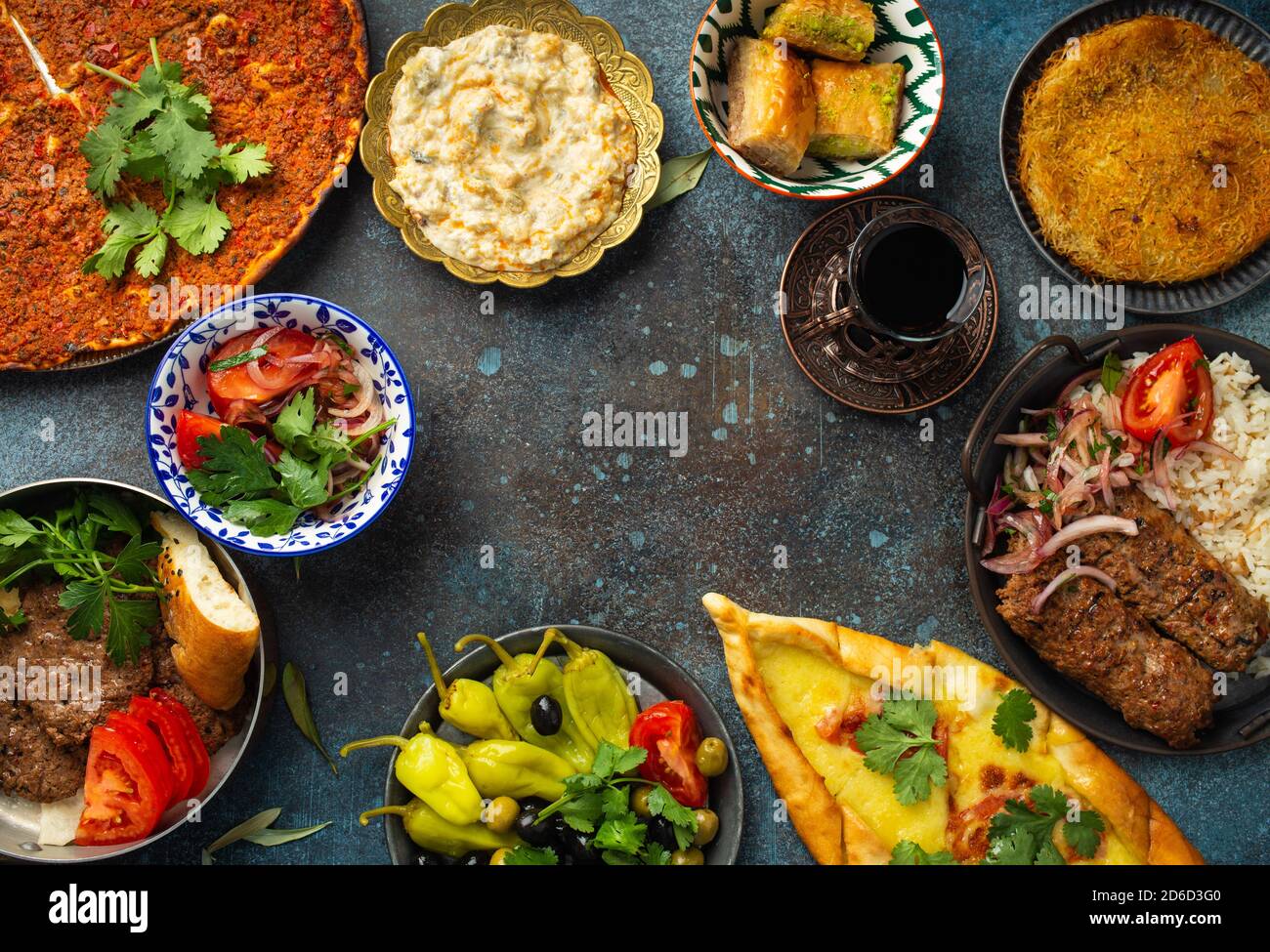 Turkish traditional food Stock Photo - Alamy
