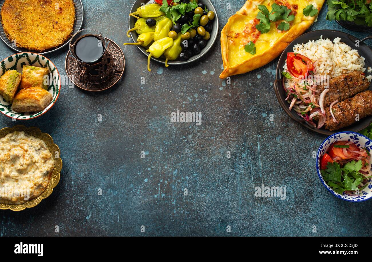 Turkish traditional food Stock Photo - Alamy