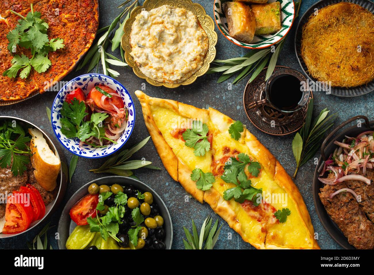 Turkish traditional food Stock Photo - Alamy
