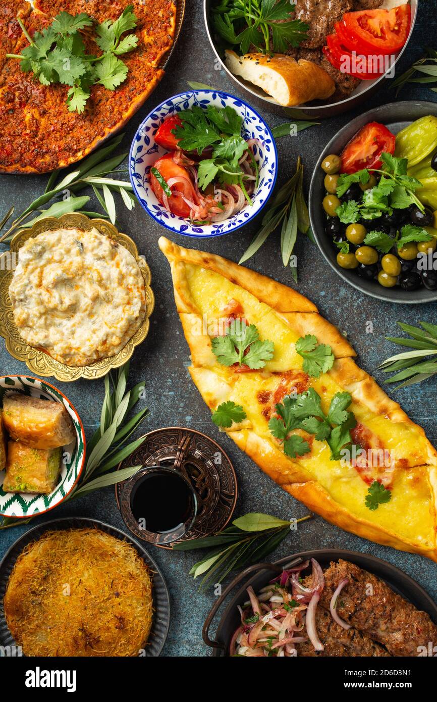 Turkish traditional food Stock Photo - Alamy