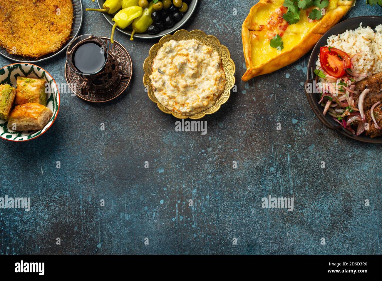 Turkish traditional food Stock Photo - Alamy