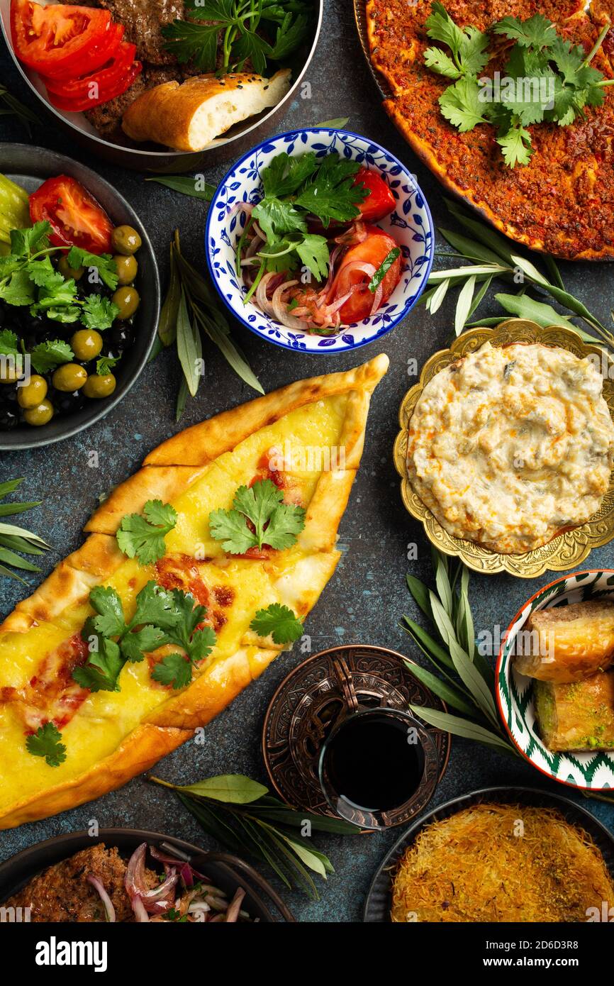 Turkish traditional food Stock Photo - Alamy