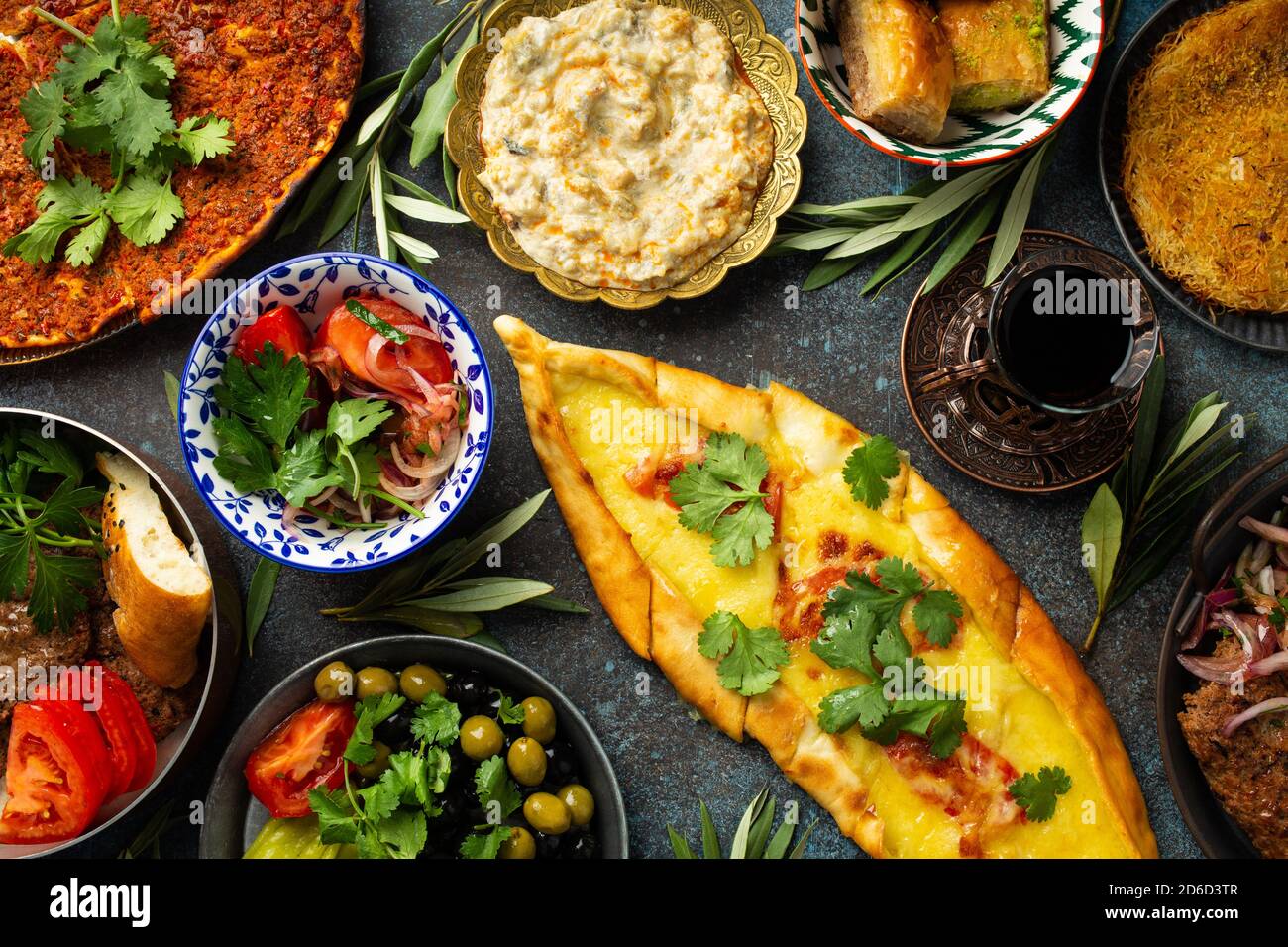 Turkish traditional food Stock Photo - Alamy