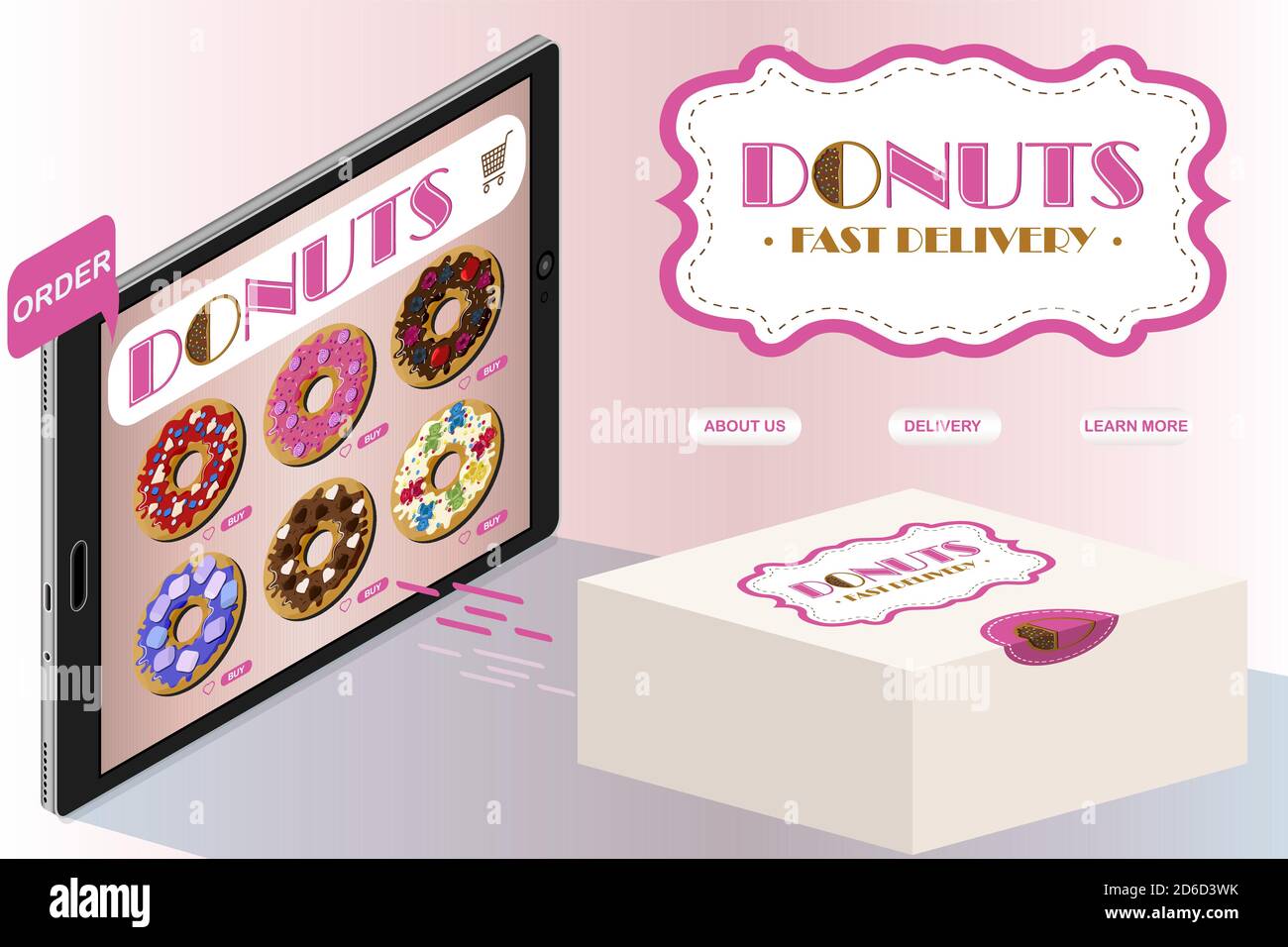 Make a landing Stock Vector Images - Alamy