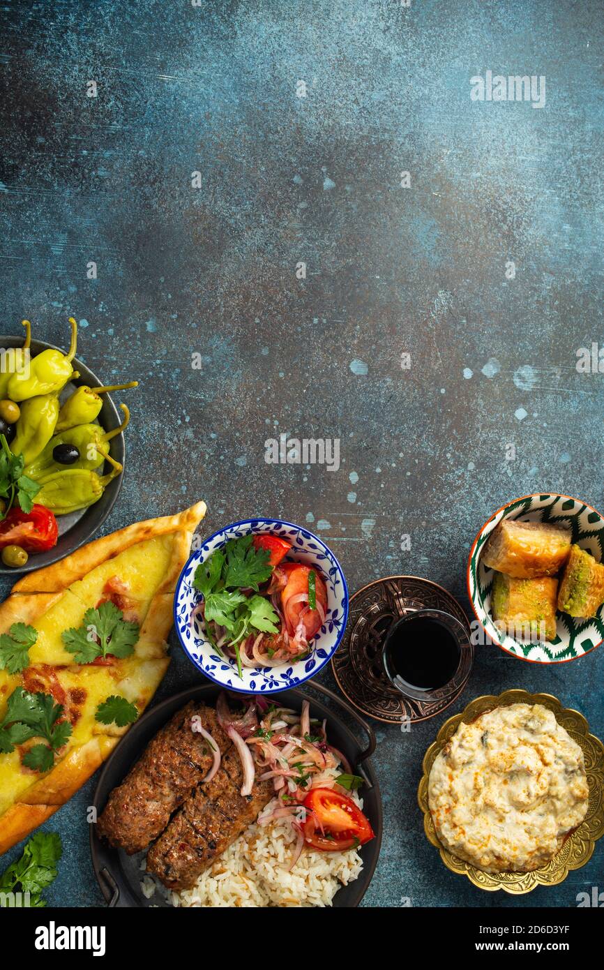 Turkish traditional food Stock Photo - Alamy