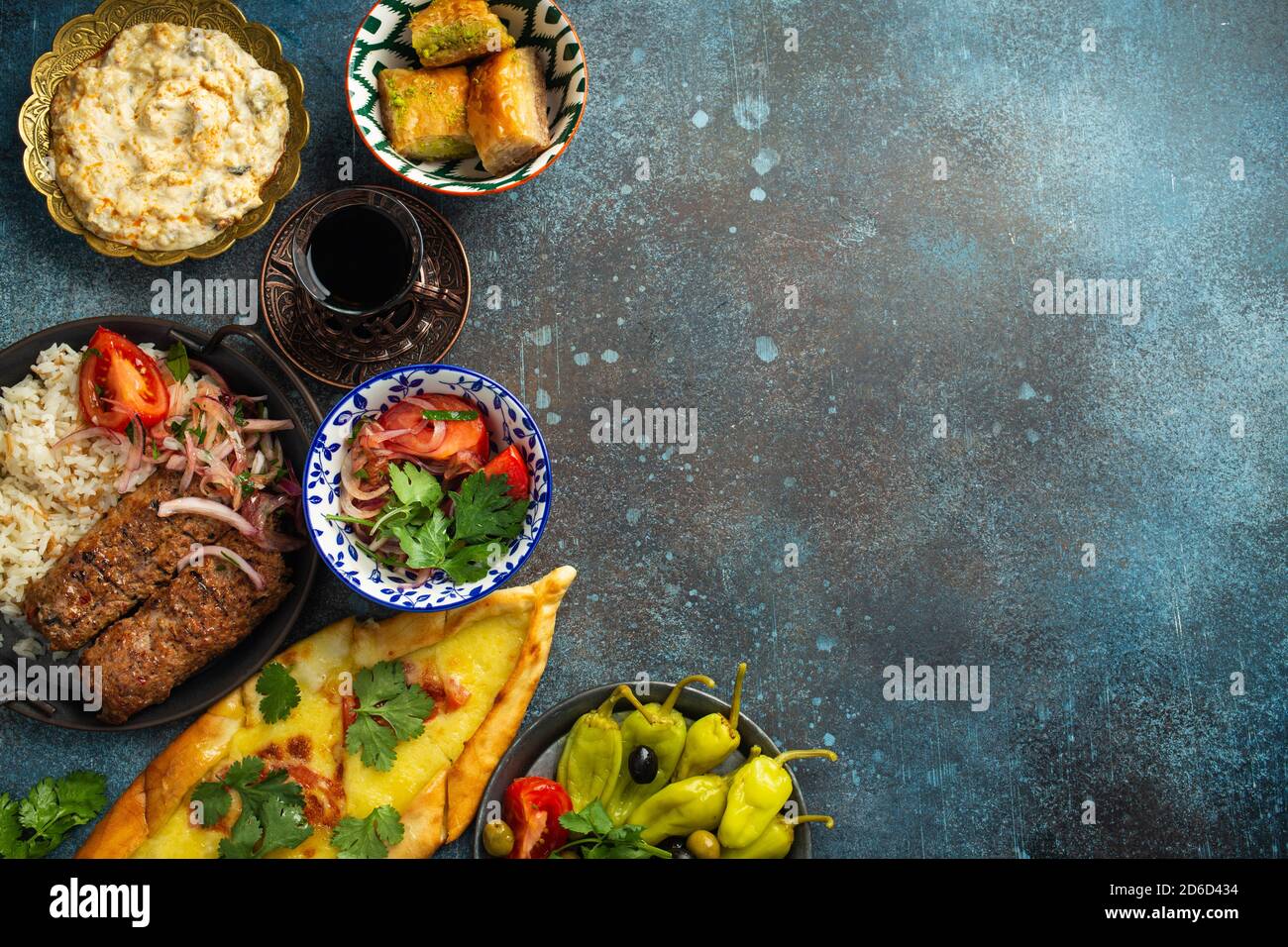 Turkish traditional food Stock Photo - Alamy