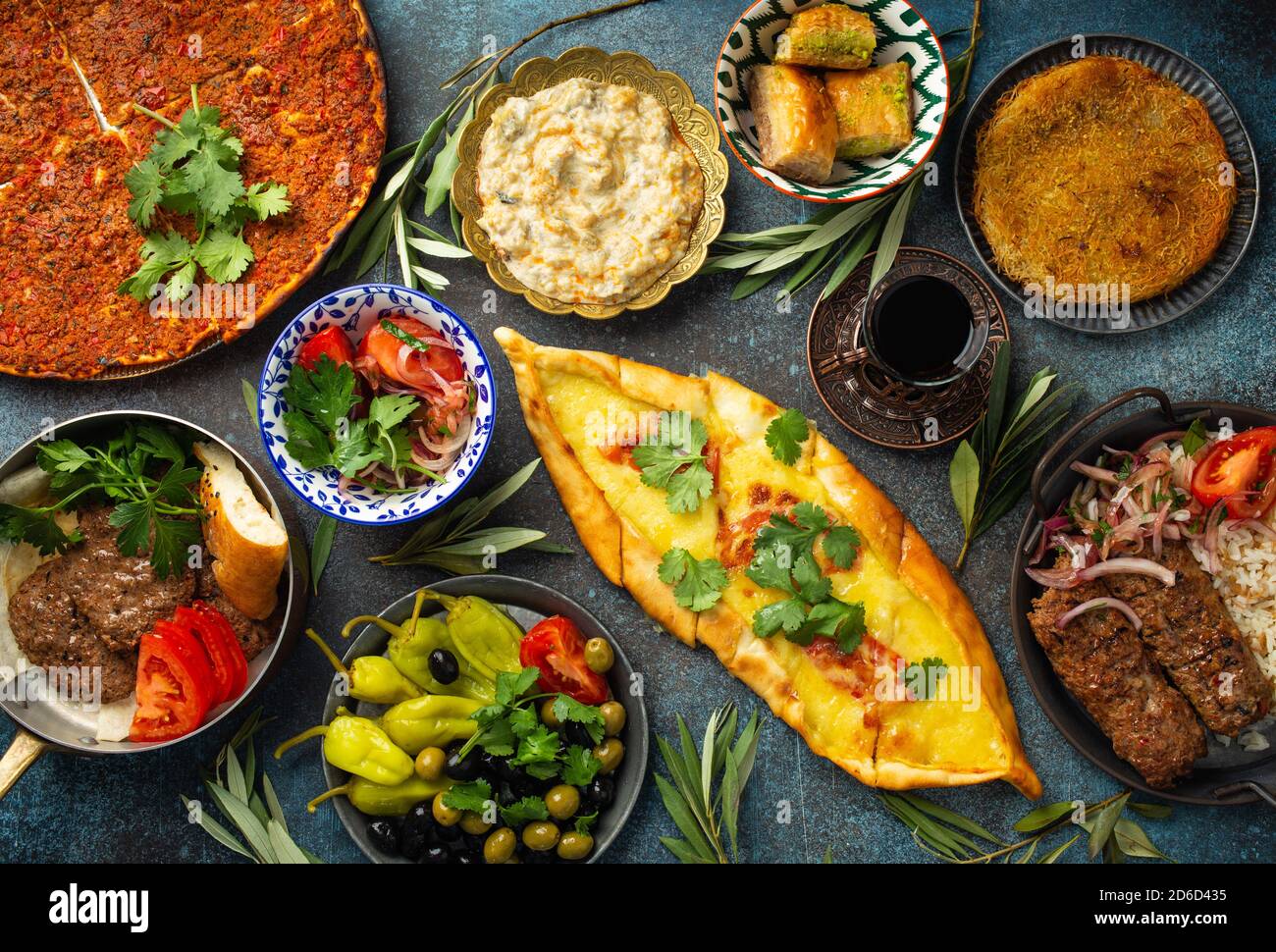 Turkish traditional food Stock Photo - Alamy