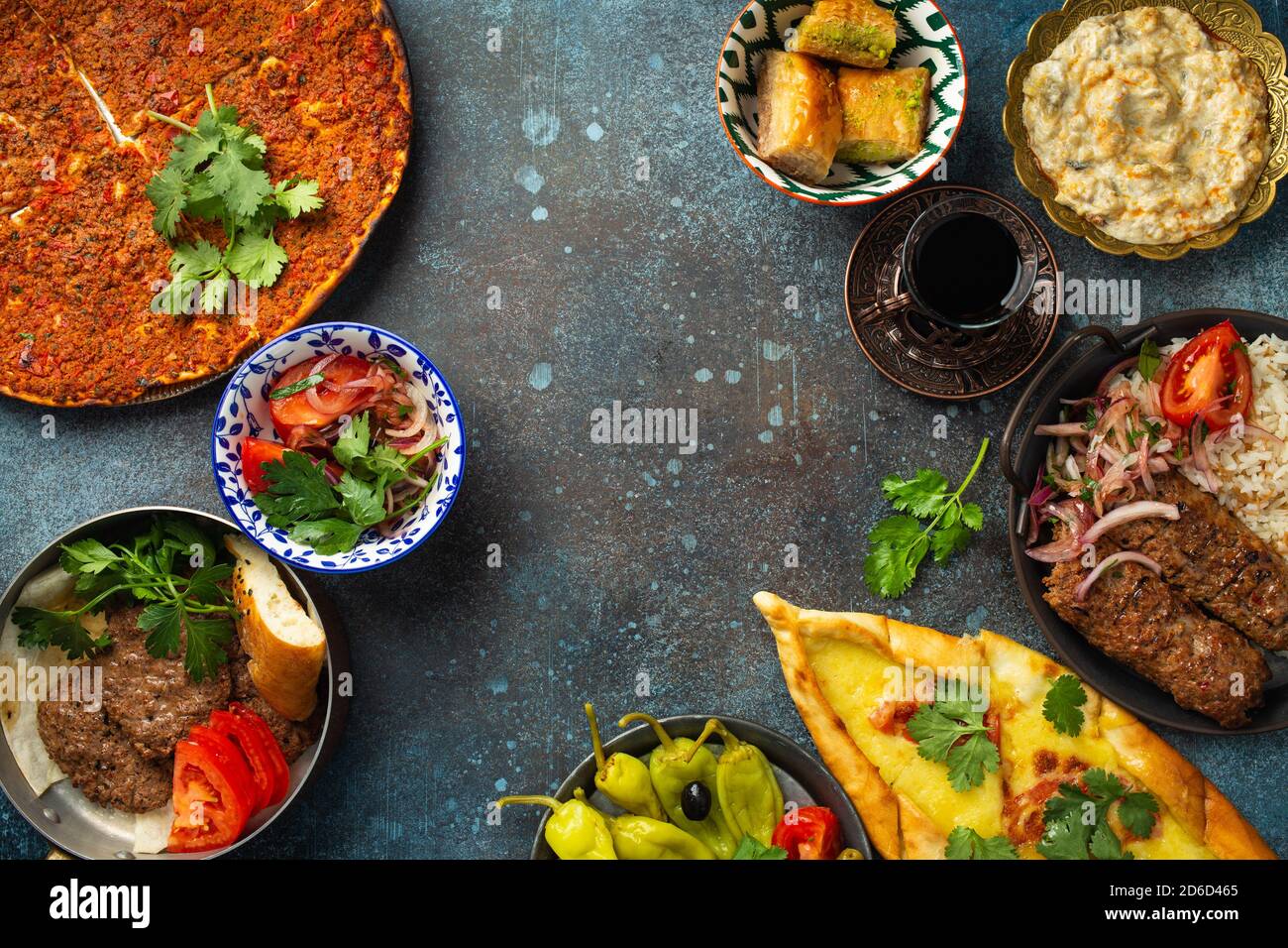 Turkish traditional food Stock Photo - Alamy