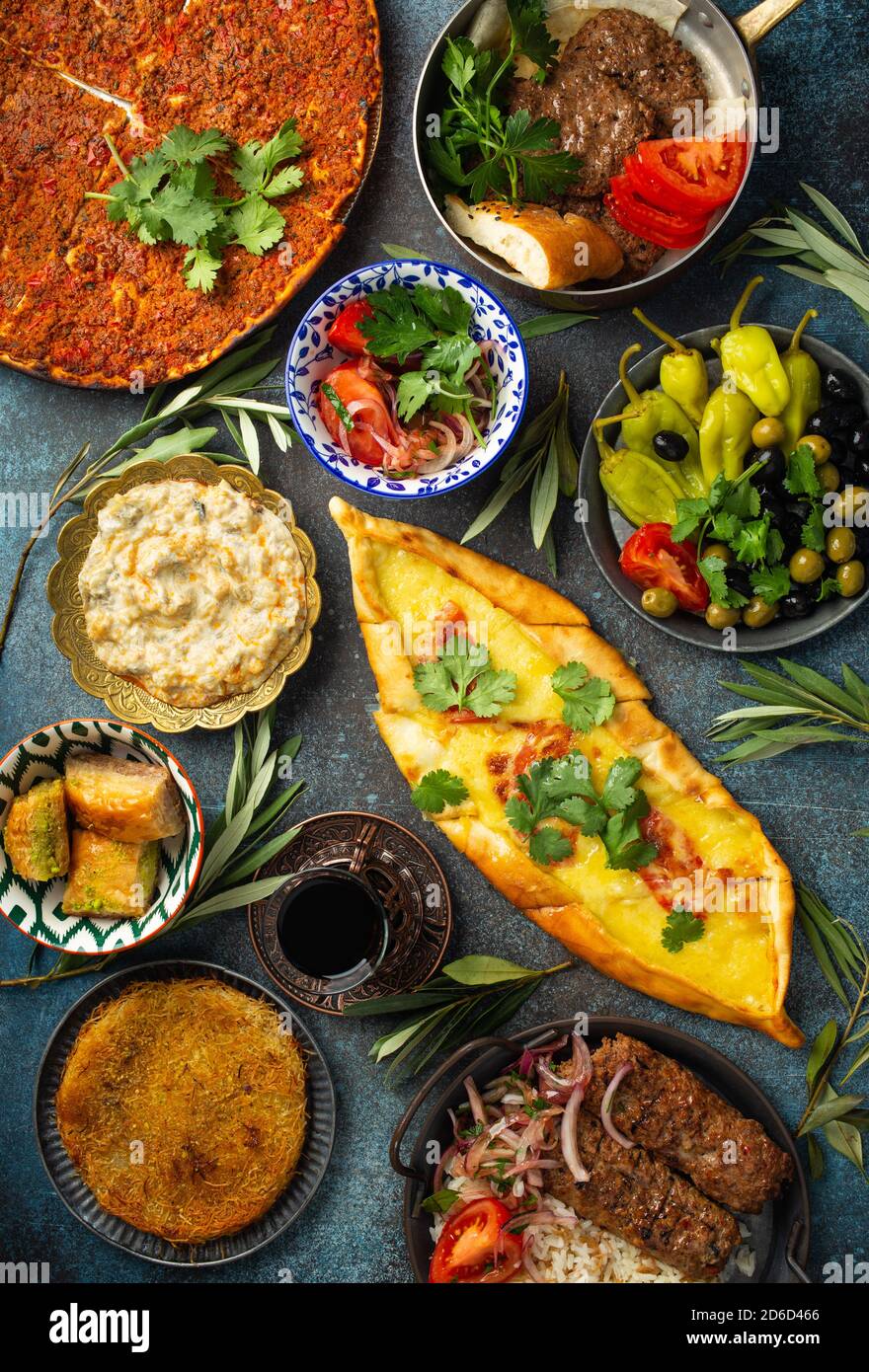 Turkish traditional food Stock Photo - Alamy