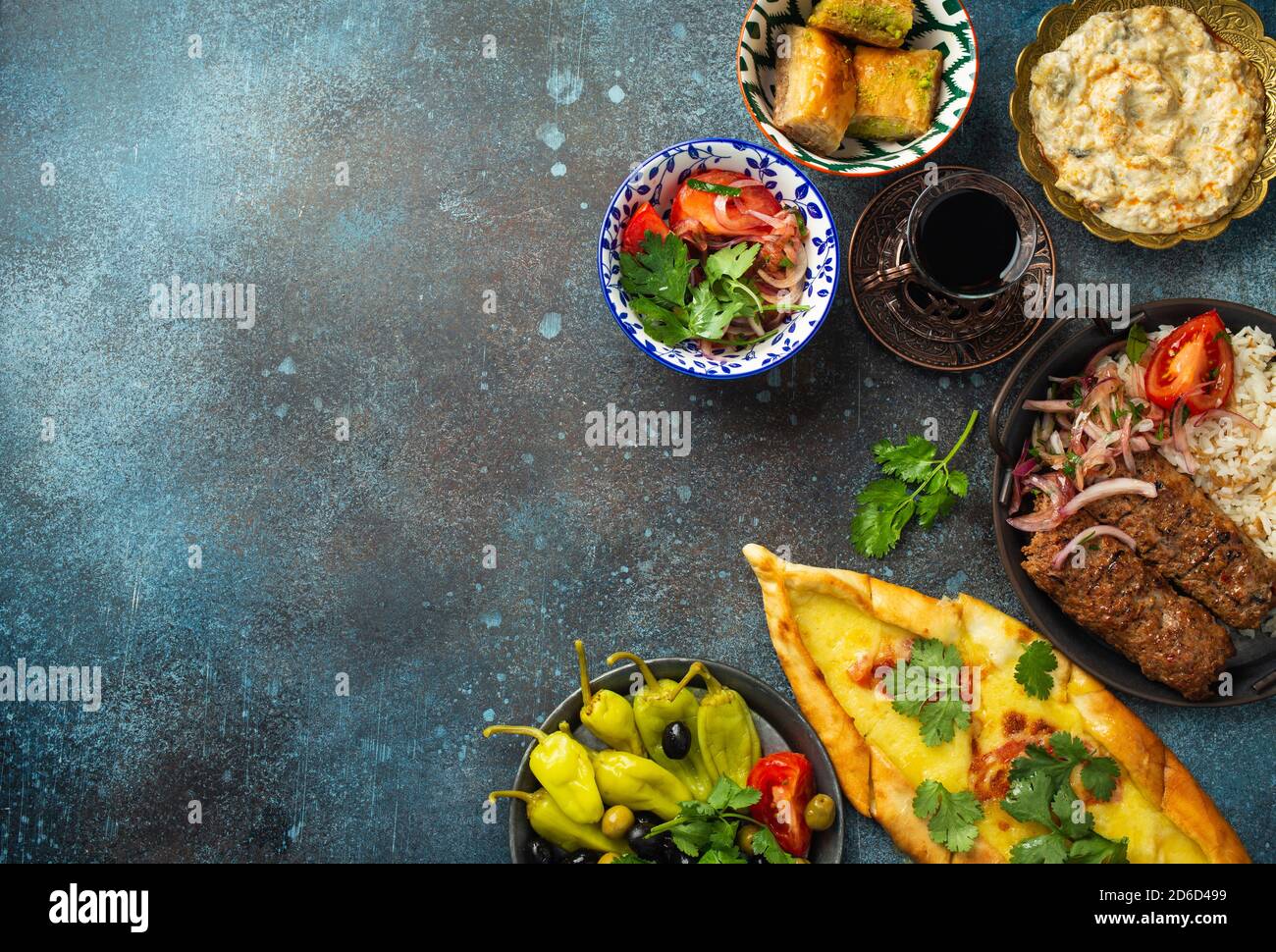 Turkish traditional food Stock Photo - Alamy