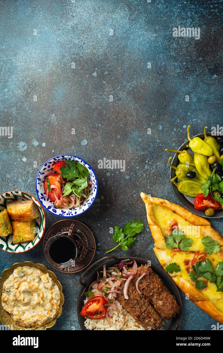 Turkish traditional food Stock Photo - Alamy