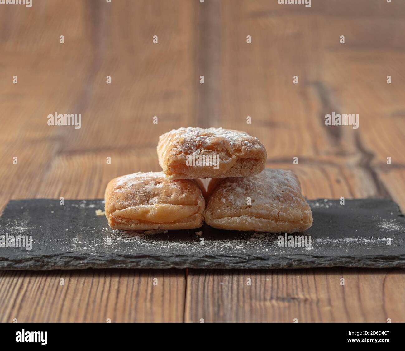 Traditional Spanish pastry made of almonds Stock Photo - Alamy