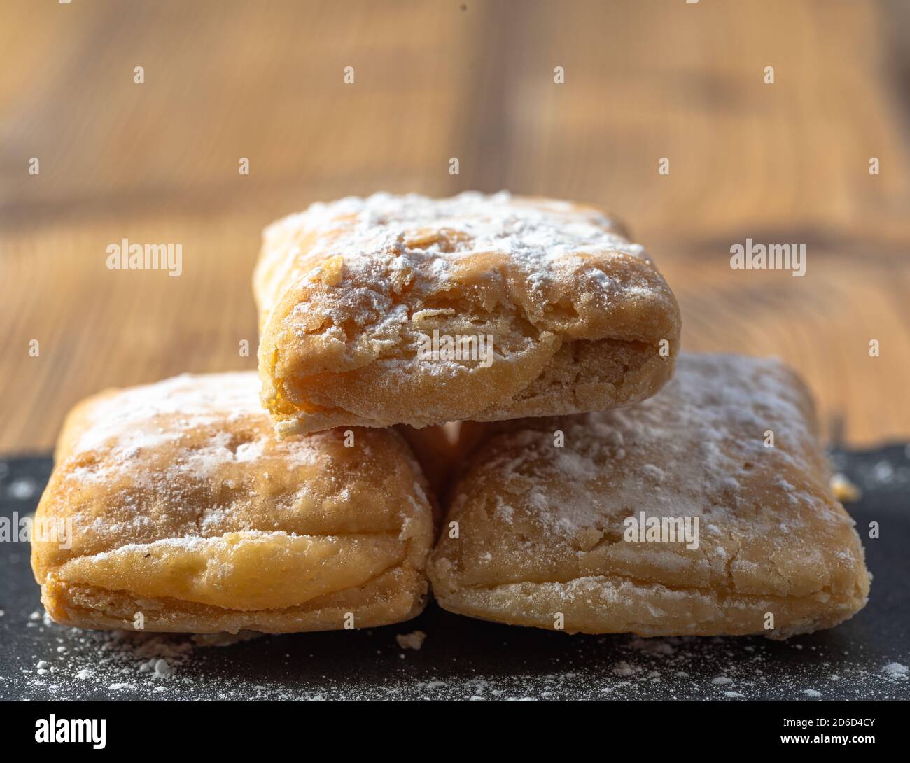 Traditional Spanish pastry made of almonds Stock Photo - Alamy