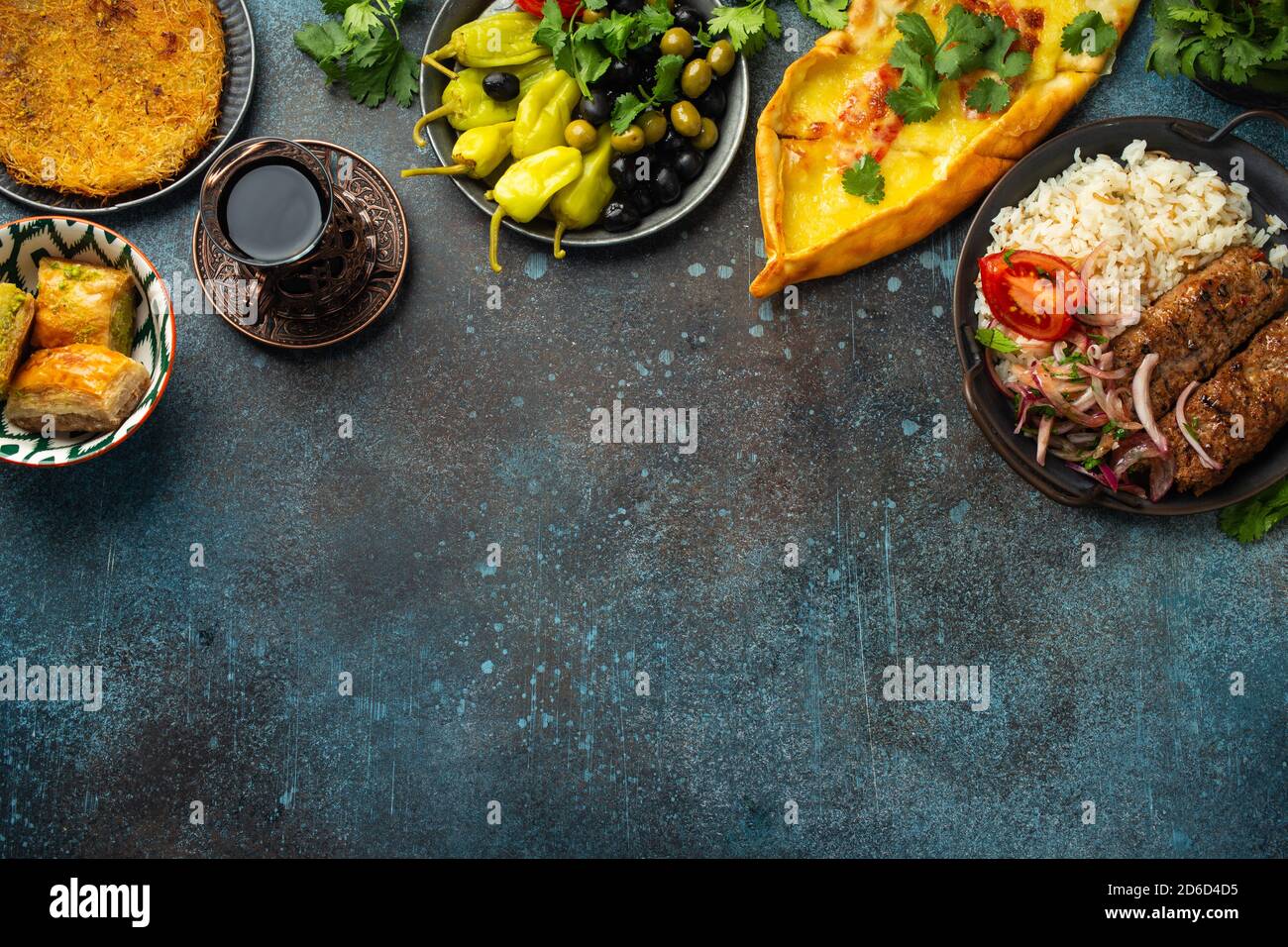 Turkish traditional food Stock Photo - Alamy